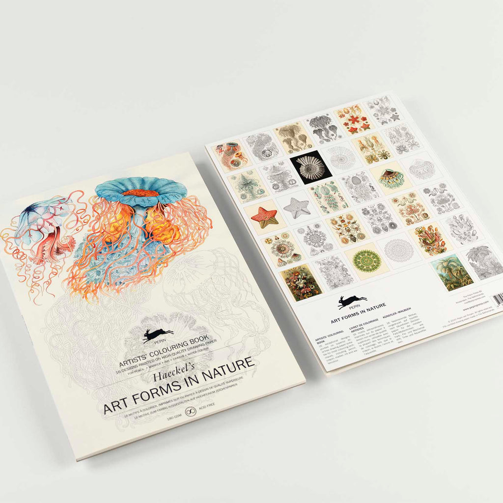 Pepin Press Malbuch Art Forms in Nature Artist Coloring Colouring Book ...